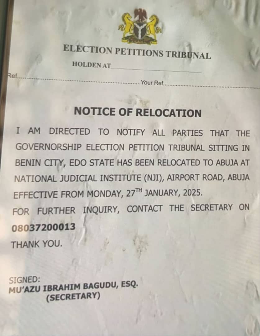 PDP Violence Force Edo Governorship Election Tribunal Relocation to ...